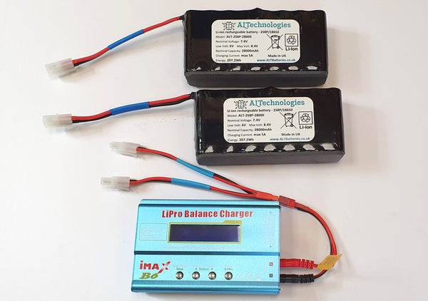 NEW Microcat MK1/MK2 Angling Technics bait boat - Li-ion battery packs ...