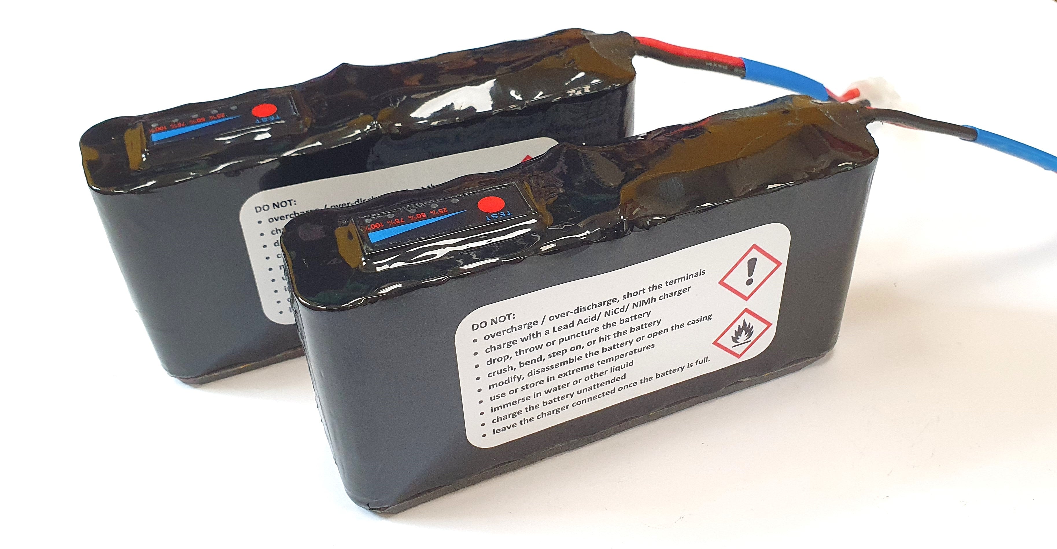 NEW Microcat MK1/MK2 Angling Technics bait boat - Li-ion battery packs ...