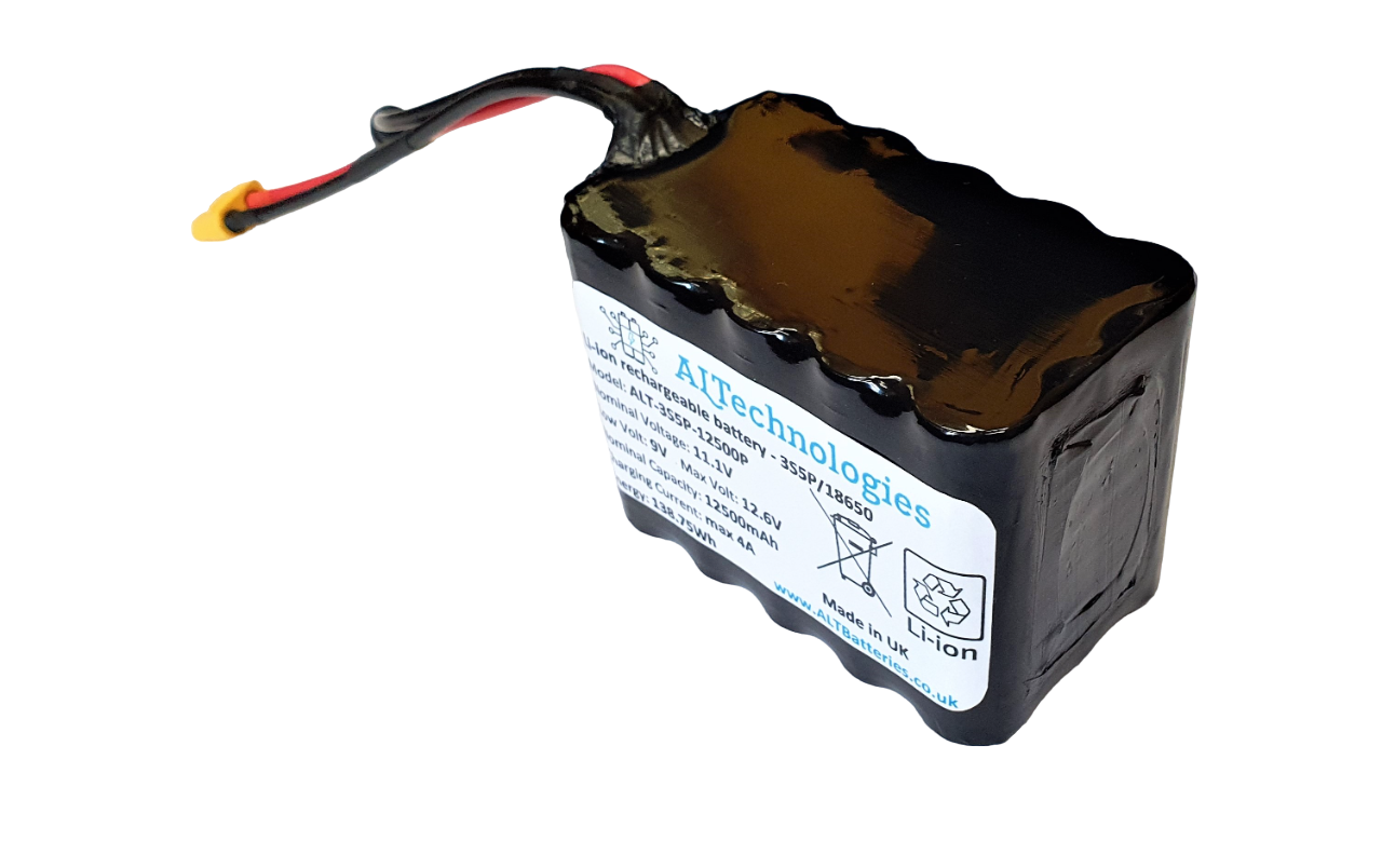 Boatman Actor Plus bait boat Lithium Battery Pack Li-ion 11.1V 12.5Ah,