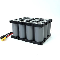 12.8V 18Ah LiFePo4 Battery Pack 4S3P with 4S 40A Balanced BMS for DIY ...